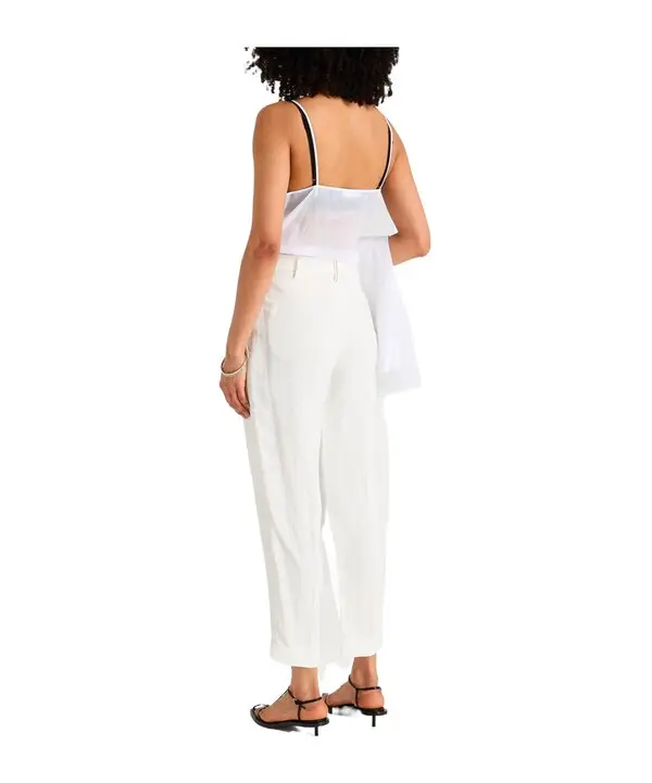 Brunello Cucinelli Solid-color Stylish Slim-fit Trousers