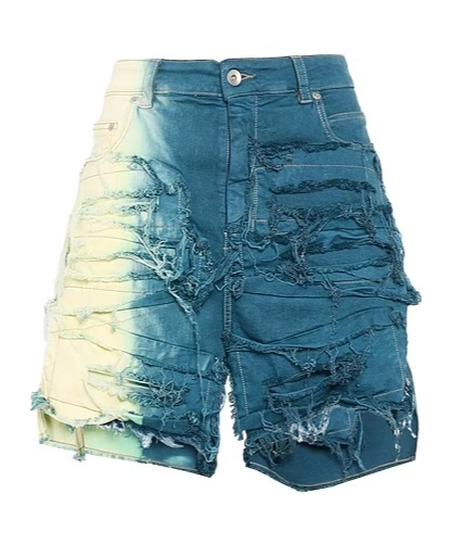 Rick Owens Denim Shorts