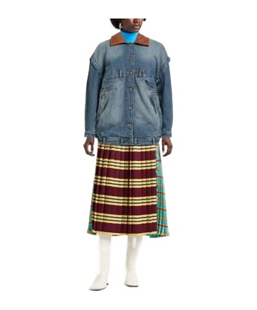 MAXCO. Denim Jacket With Pockets