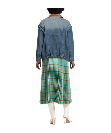 MAXCO. Denim Jacket With Pockets