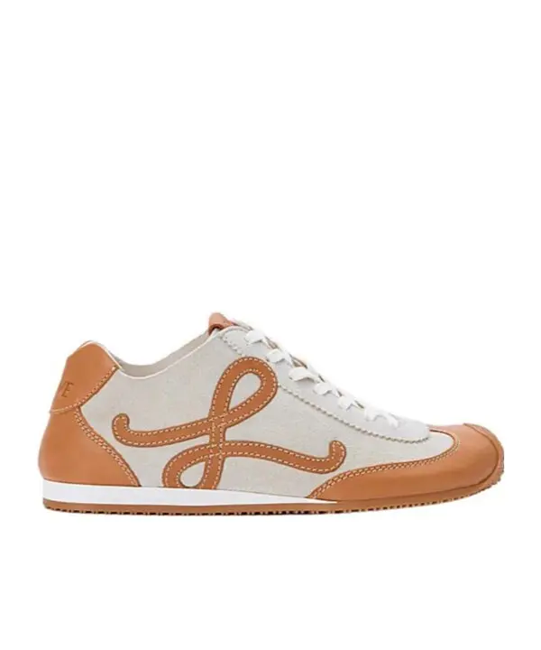 Loewe Ballet Runner 2.0 Sneakers - Soft White/tan