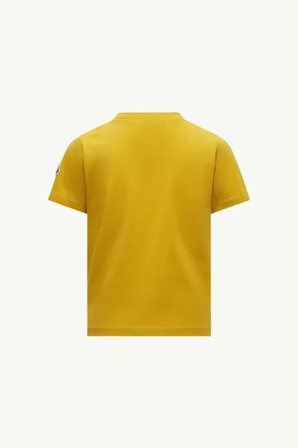 Moncler Printed Motif Cotton T-shirt