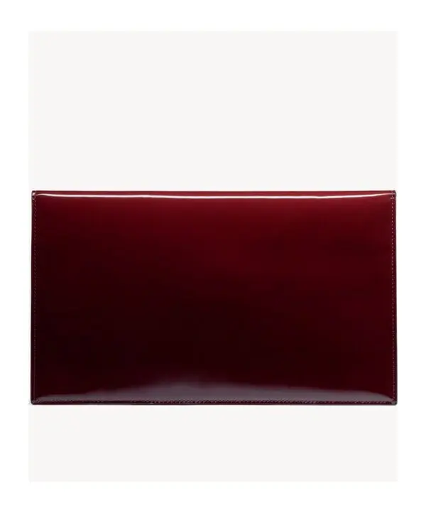 Saint Laurent Uptown Pouch In Patent Leather