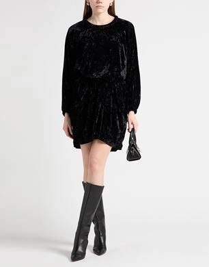 Isabel Marant Étoile Solid Color Elegant Velvet Dress