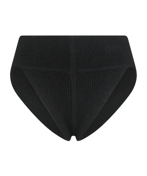 Rick Owens Minimalist Knit Hot Pants
