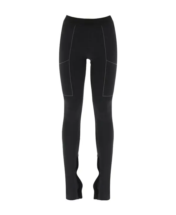 Coperni Paneled High-rise Leggings