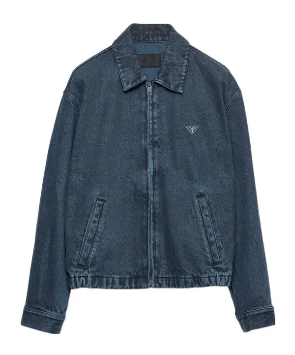 Prada Denim Blouson Jacket
