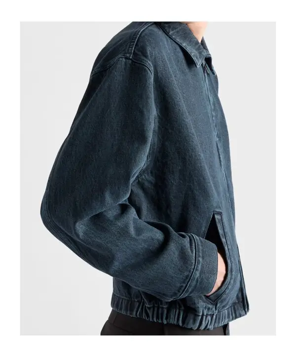 Prada Denim Blouson Jacket