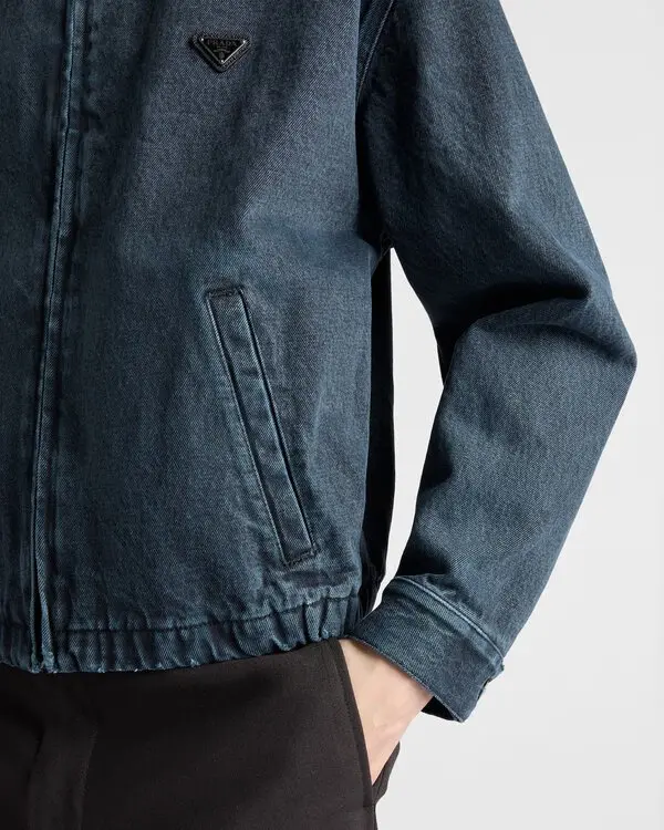 Prada Denim Blouson Jacket