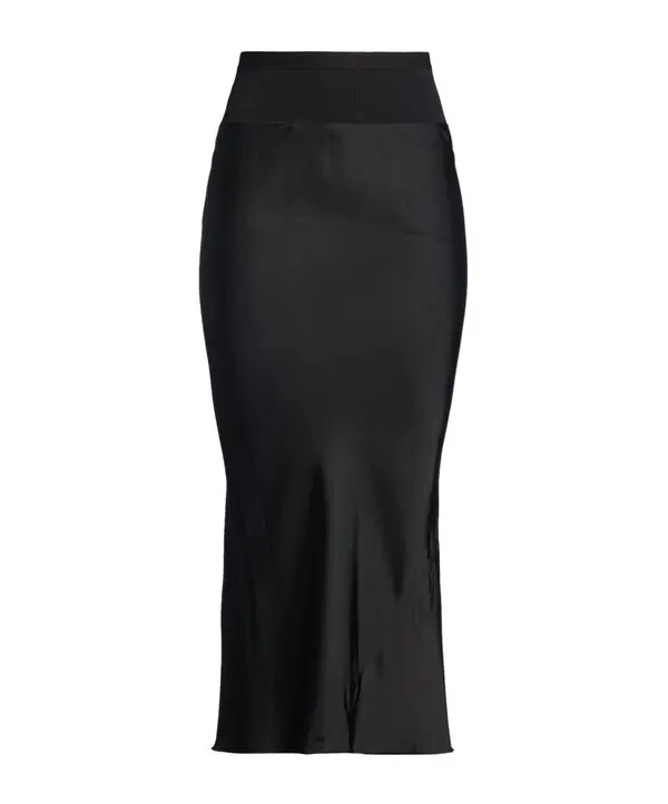 Rick Owens Solid-color High-waisted Umbrella Skirt