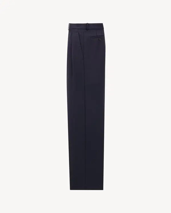 Saint Laurent Wool Casual Trousers