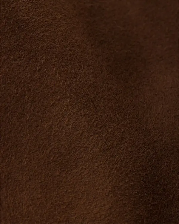 Prada Large Suede Shoulder Bag - Cocoa Brown