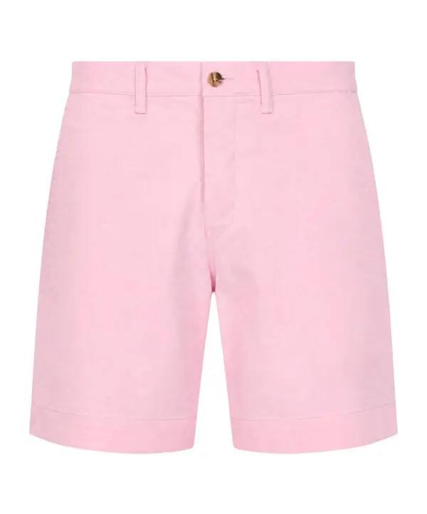 Polo Ralph Lauren Stretch Cotton Logo Embroidered Shorts