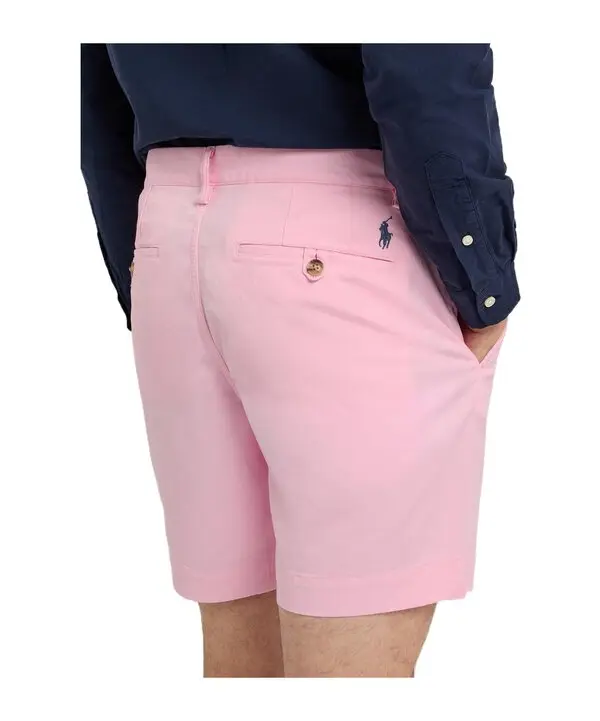 Polo Ralph Lauren Stretch Cotton Logo Embroidered Shorts