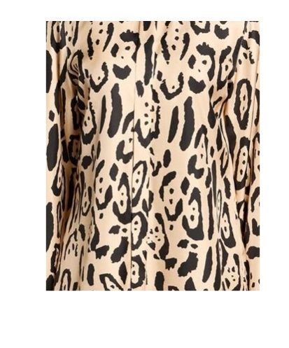 Sportmax Minimalist Fashion Leopard Print Shirt