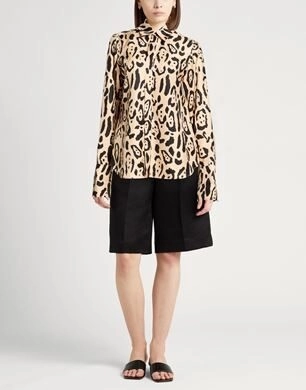 Sportmax Minimalist Fashion Leopard Print Shirt