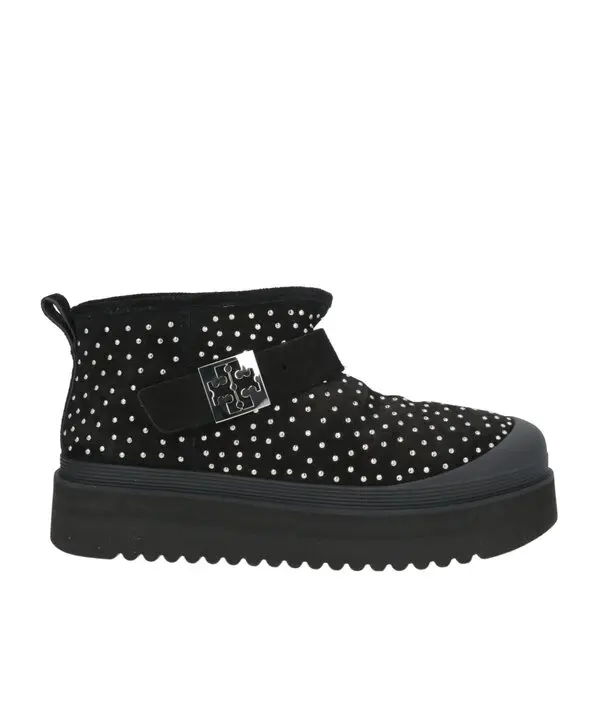 Tory Burch Suede Platform Ankle Boots