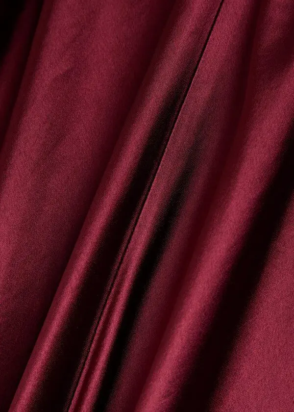 Staud Cadence Embellished Satin Maxi Dress