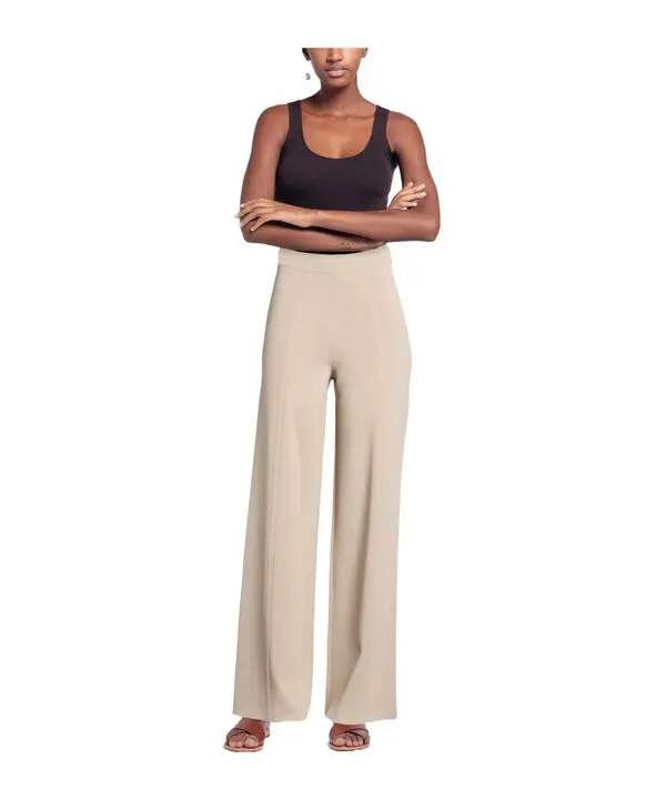 Max Mara Solid Color Wide-leg Pants