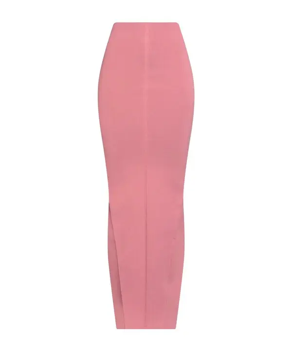 Rick Owens Stylish Slim-fit Knitted Midi Skirt