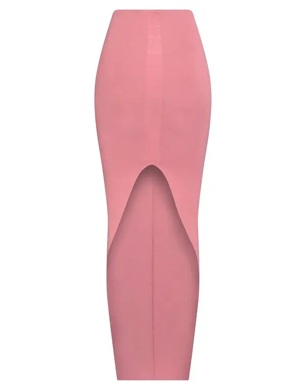 Rick Owens Stylish Slim-fit Knitted Midi Skirt