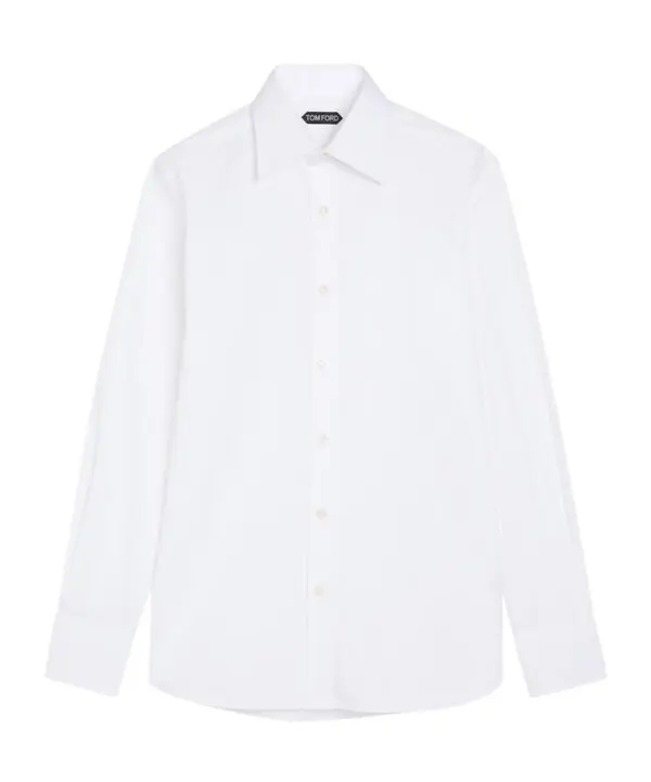 TOM FORD Solid-color Long-sleeve Shirt
