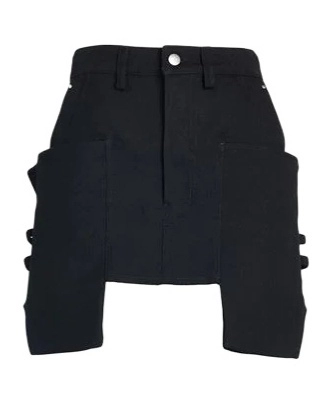 Rick Owens Simple Solid-color Asymmetric Dress