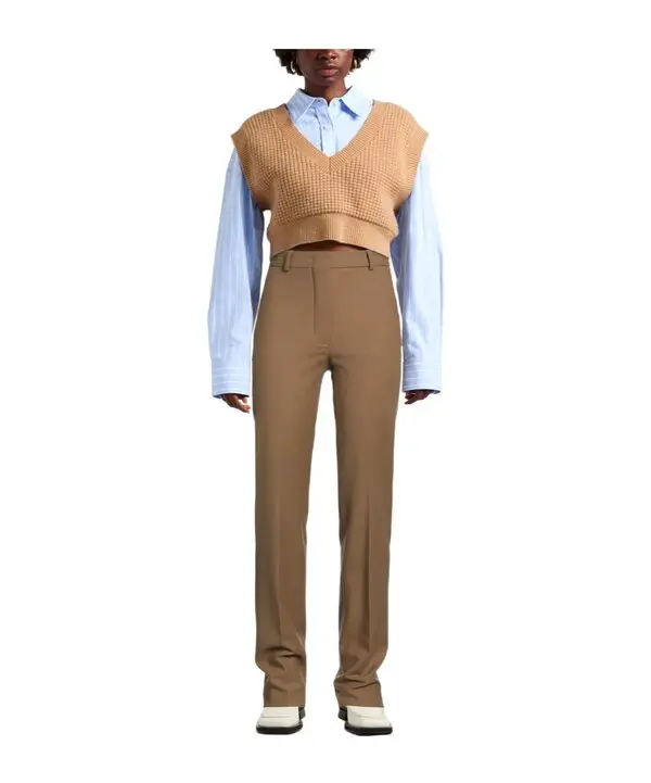 Sportmax Stylish Slim-fit Trousers