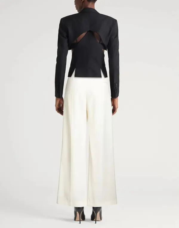 MAISON MARGIELA Solid Color Loose Dress Pants