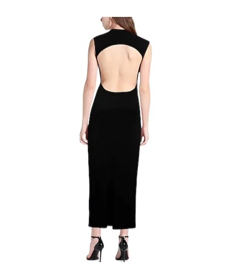 Sportmax Sleeveless Turtleneck Knit Dress