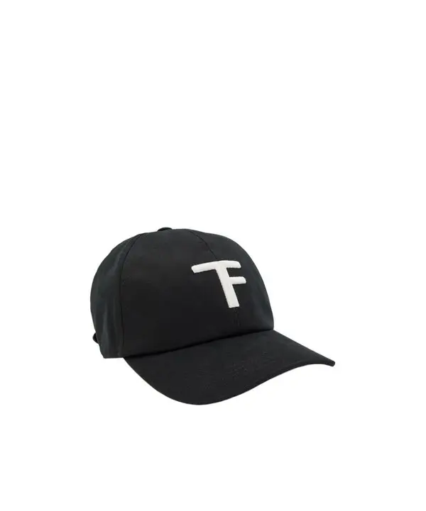TOM FORD Logo-embroidered Canvas Cap