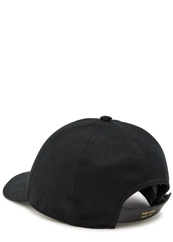 TOM FORD Logo-embroidered Canvas Cap