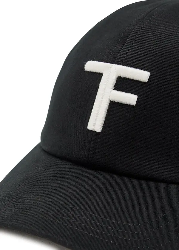 TOM FORD Logo-embroidered Canvas Cap