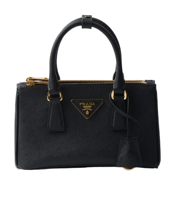 Prada Galleria Mini Saffiano Leather Bag