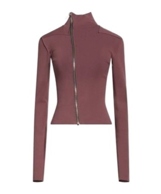 Rick Owens Solid Color Stretchy Outerwear