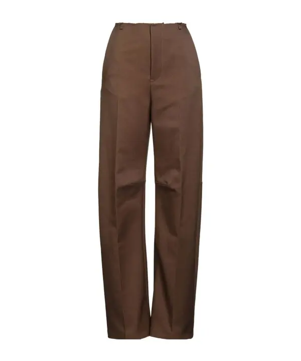 MAISON MARGIELA Solid Color Straight Suit Pants