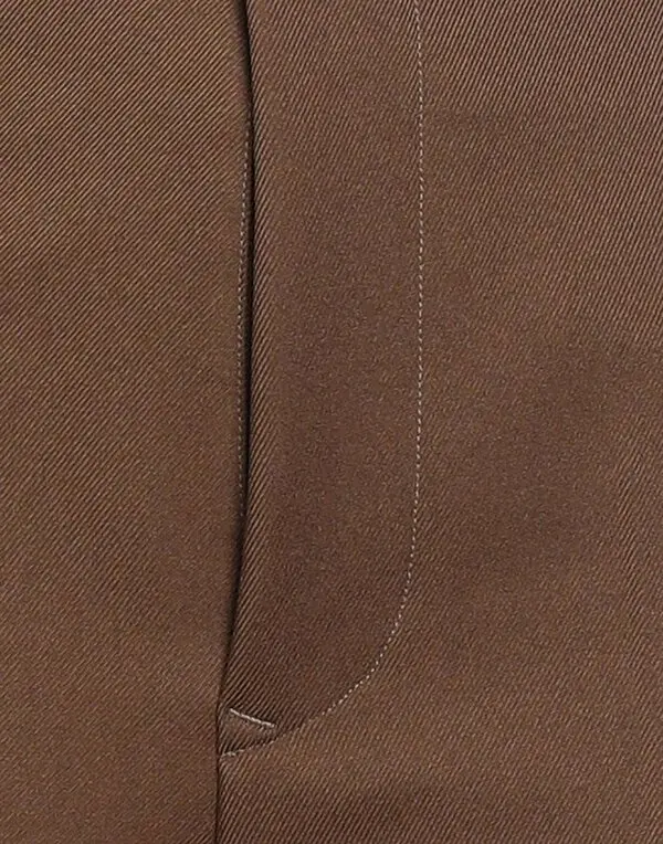 MAISON MARGIELA Solid Color Straight Suit Pants