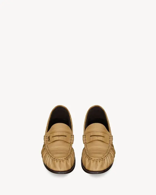 Saint Laurent Le Loafer Supple In Eel