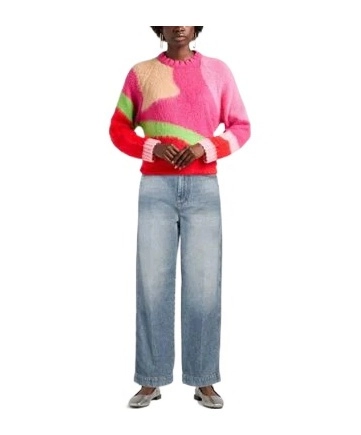 Sportmax Blue Denim Long Pants