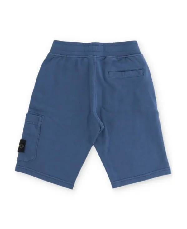 Stone Island Logo Patch Cargo Shorts