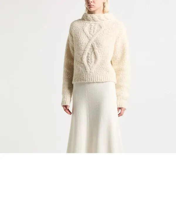 Isabel Marant Étoile Solid Color Thick Knitted Sweater