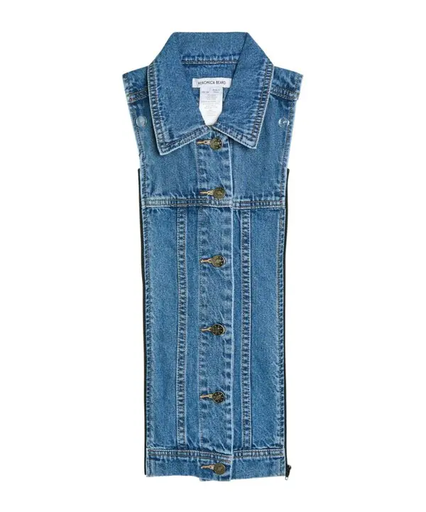 Veronica Beard Slate Dickey Denim Jacket Insert