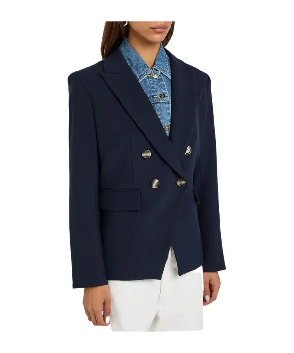 Veronica Beard Slate Dickey Denim Jacket Insert