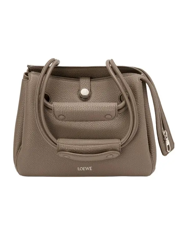Loewe Small Madrid Bag In Supple Grained Calfskin