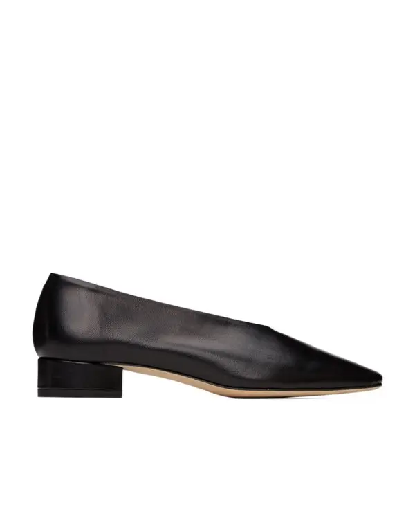 AeydĒ Delia 25mm Leather Pumps