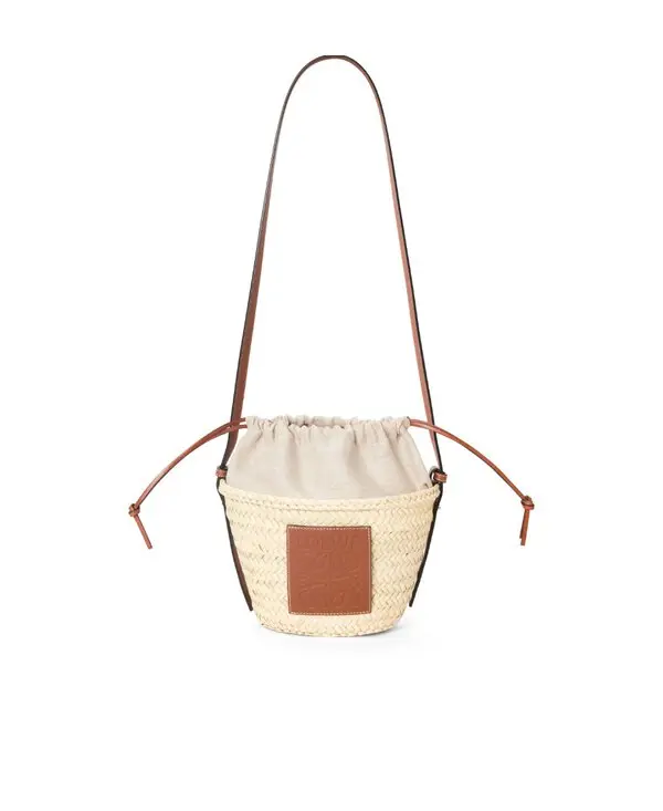 Loewe Anagram Patch Drawstring Bucket Bag