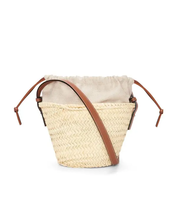 Loewe Anagram Patch Drawstring Bucket Bag