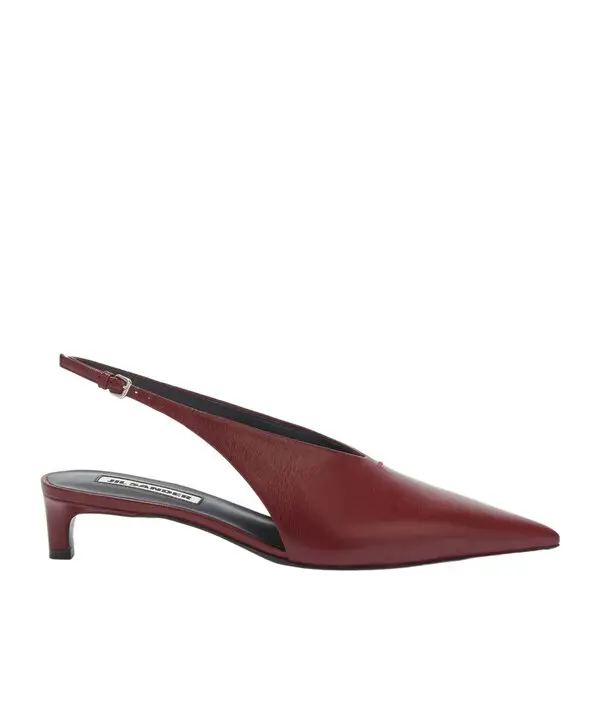 JIL SANDER Heeled Slingback Pumps