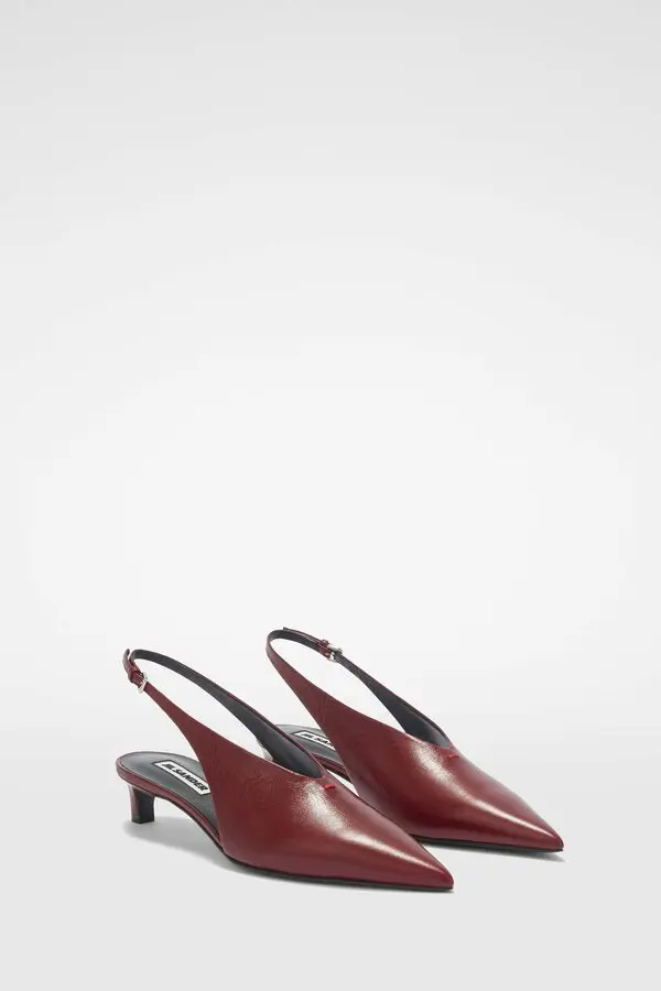 JIL SANDER Heeled Slingback Pumps