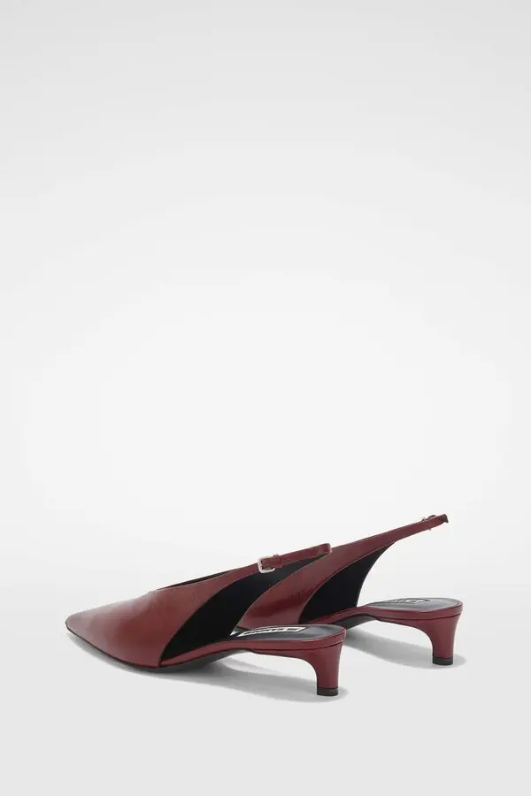 JIL SANDER Heeled Slingback Pumps
